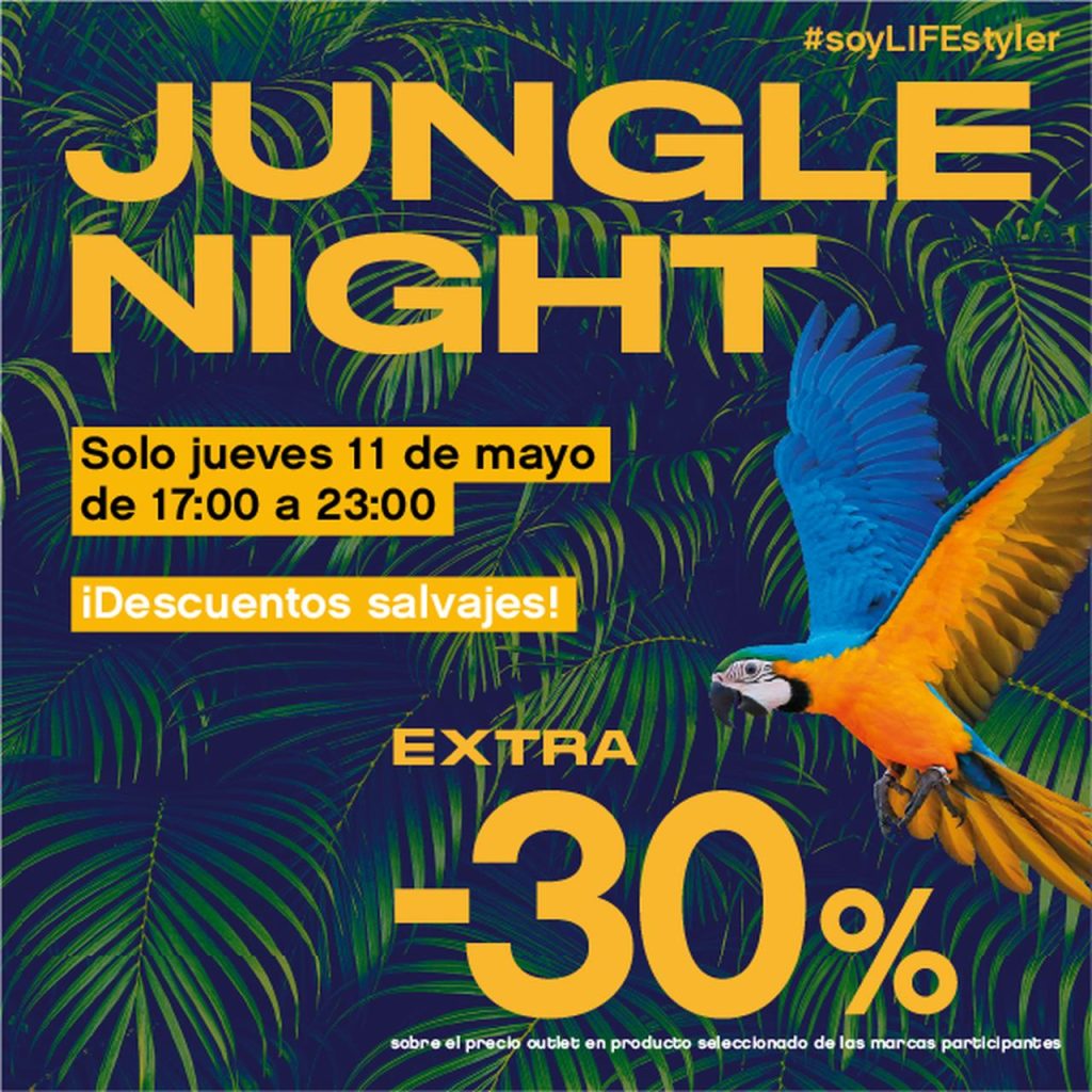 Jungle Night: una noche de compras y descuentos en Las Rozas The Style ...