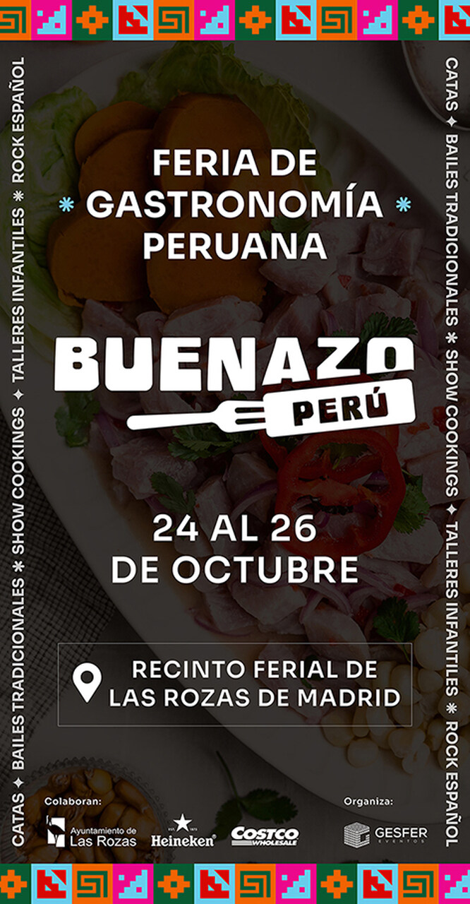 Buenazo Perú 2025 se saborea en Las Rozas